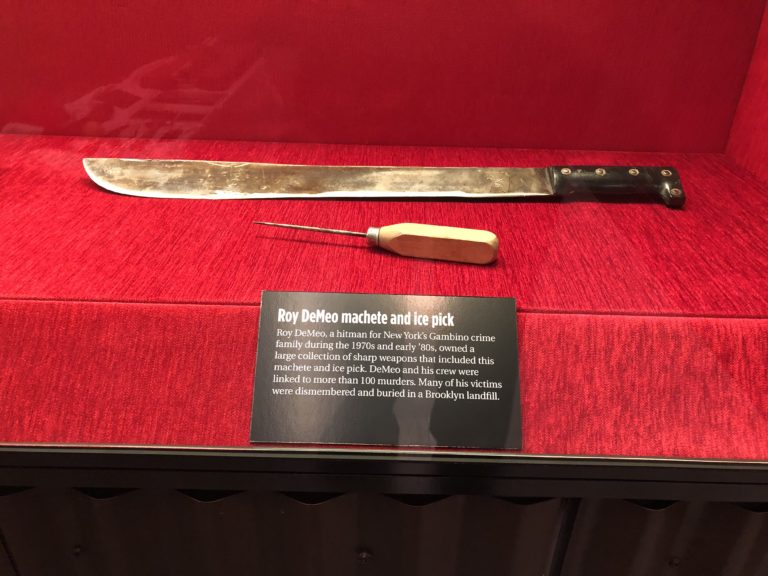 Forensic scientists examine Mob Museum artifacts for evidence of ...