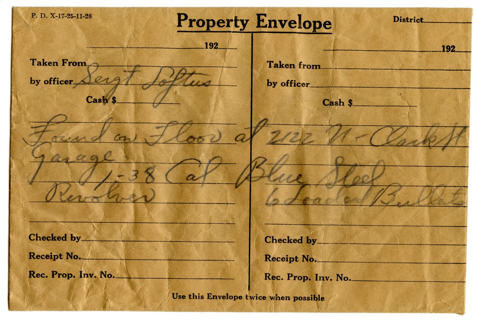 Artifact Spotlight: Frank Gusenberg’s Colt .38 Special Revolver - The ...