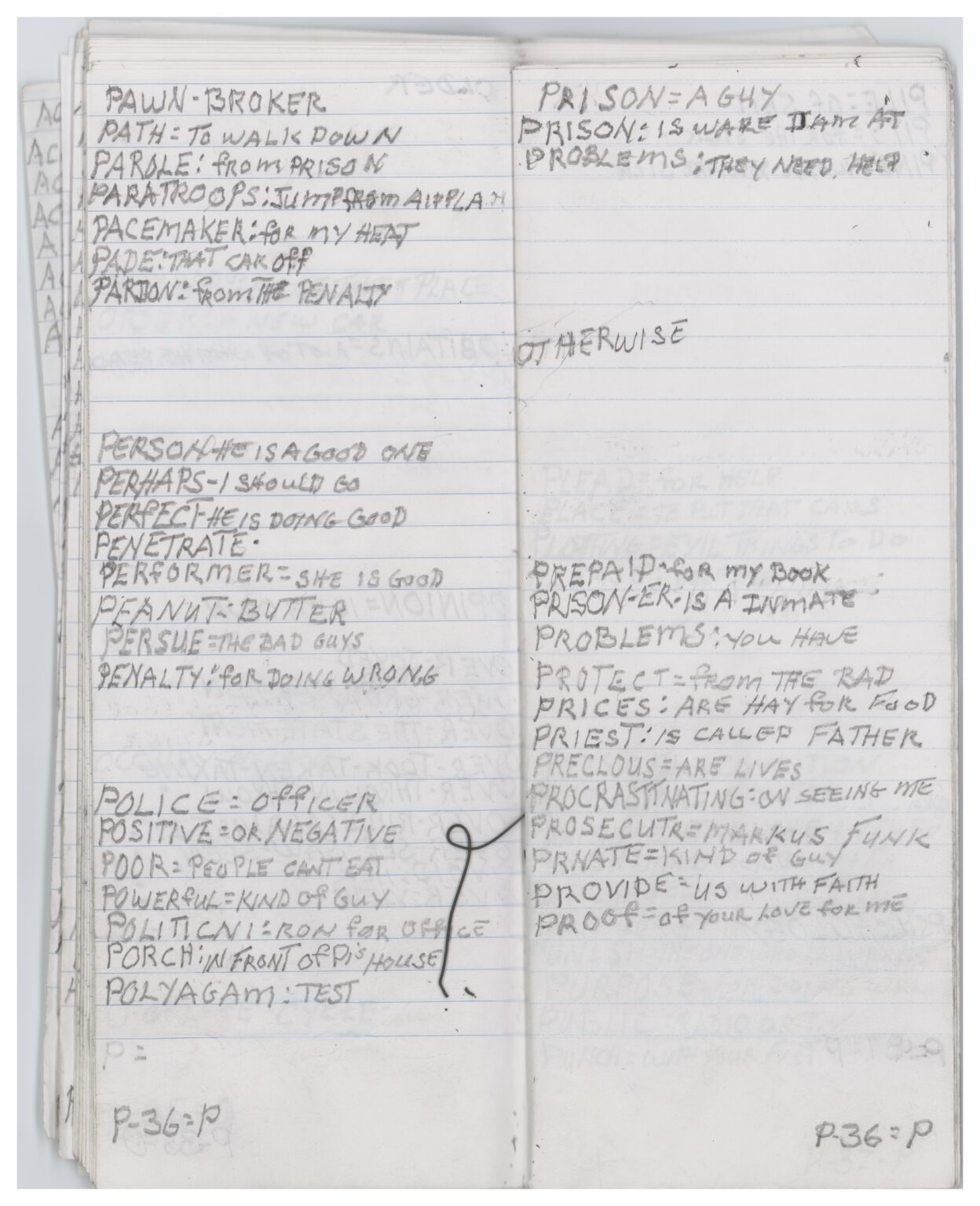 Artifact Spotlight: Frank Calabrese Sr.’s handmade dictionary - The Mob ...