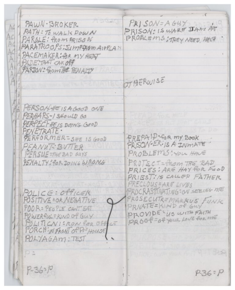 Artifact Spotlight: Frank Calabrese Sr.’s handmade dictionary - The Mob ...