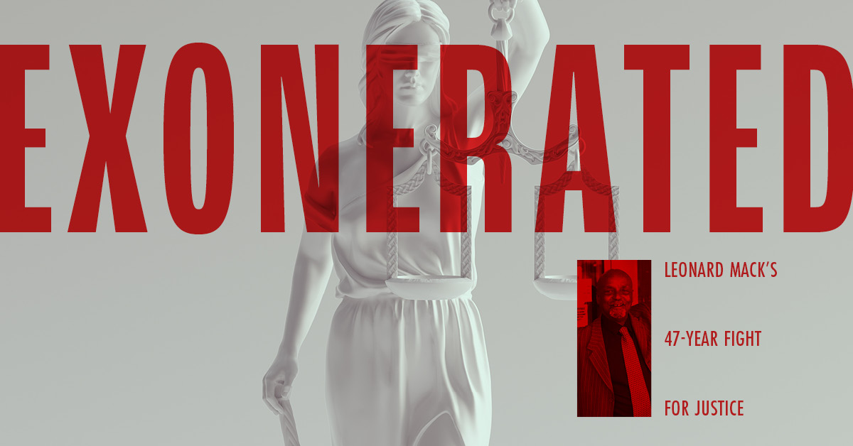 Exonerated: Leonard Mack’s 47-Year Fight for Justice - The Mob Museum
