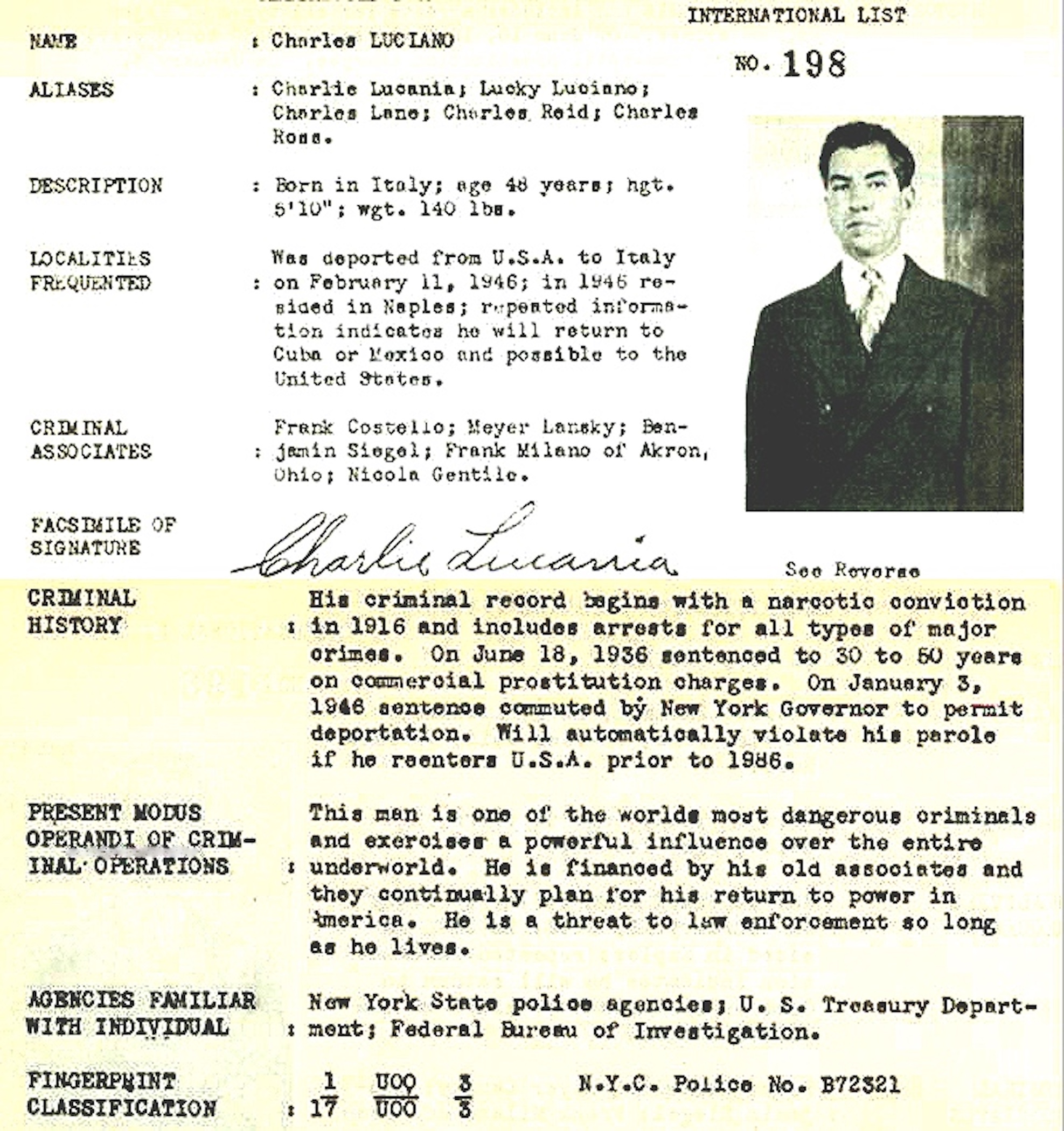 Bureau of Narcotics Commissioner Harry Anslinger led America’s crusade ...