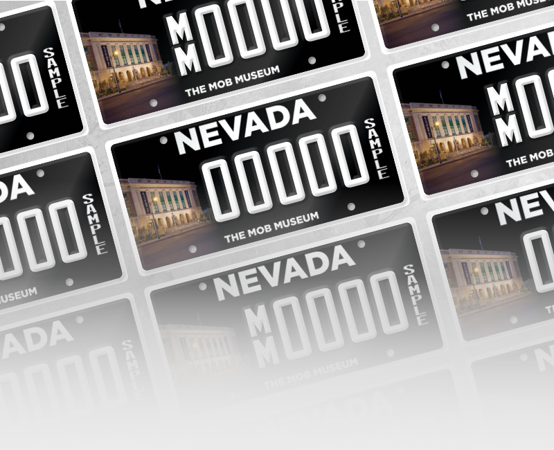 Charitable License Plates - The Mob Museum