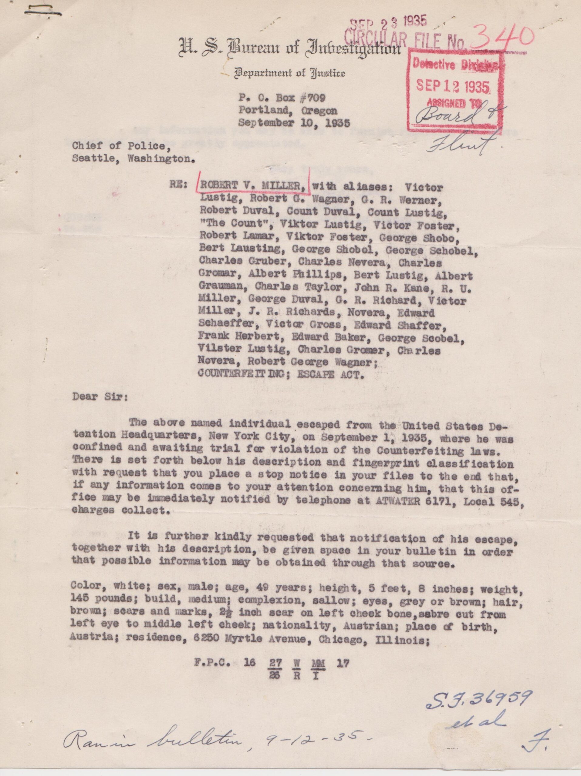 The long con of underworld grifter ‘Count’ Victor Lustig - The Mob Museum